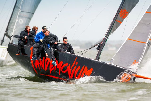 Royal Ocean Racing Club - 2016 Vice Admiral's Cup - Opening Blast!